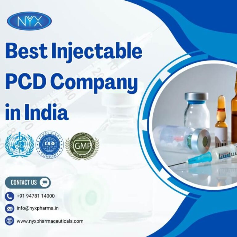 Best Injectable PCD Company in India | Nyx Pharmaceuticals